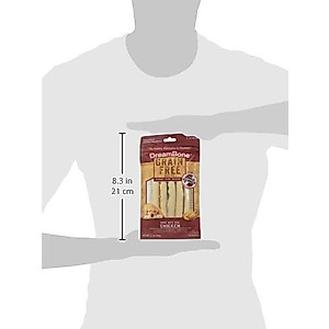 DreamBone Grain Free Recipe, Rawhide Free Dog Chew Sticks Made with Real Chicken, No Wheat, Soy, Gluten, 5 Sticks