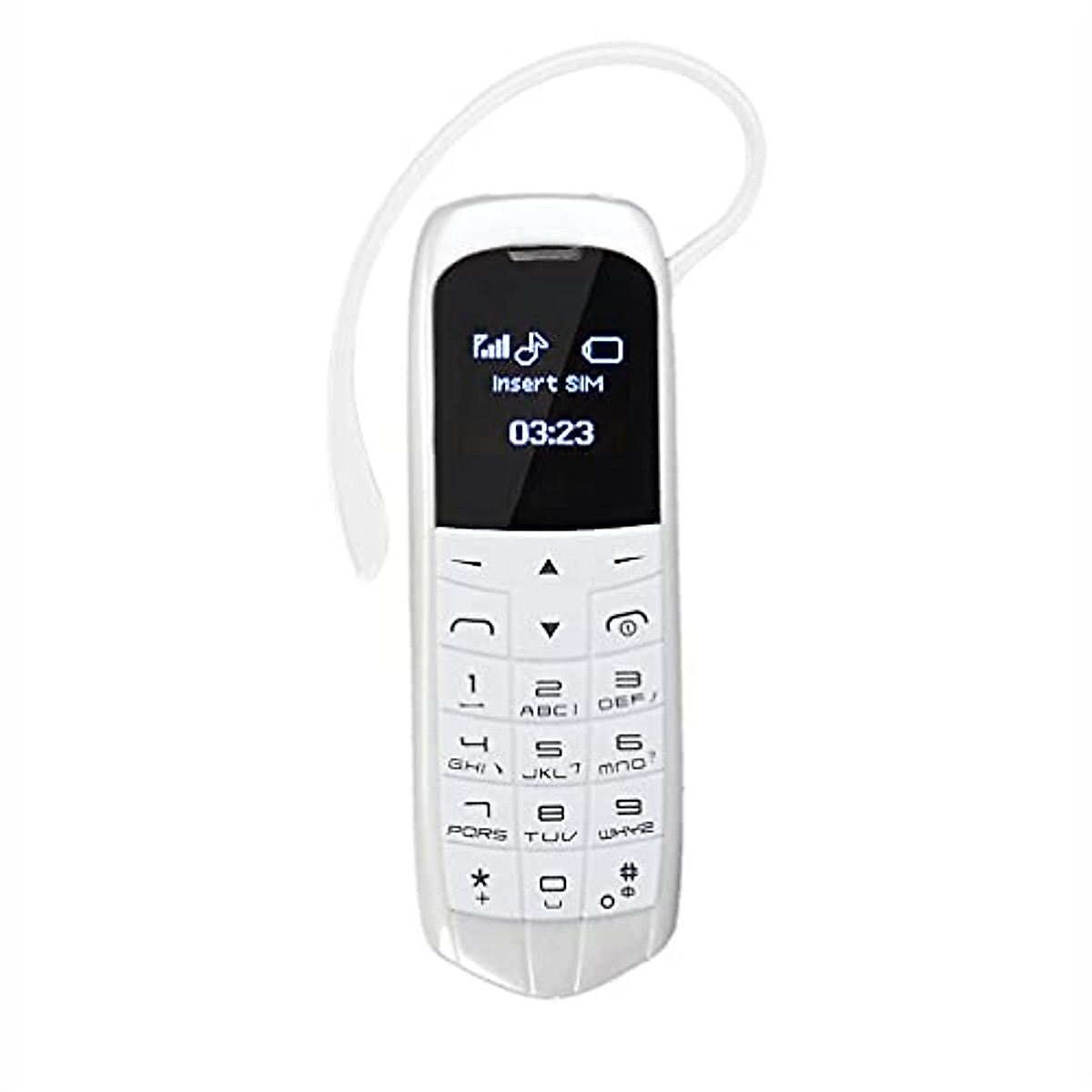 SAYGOHY World Smallest Phone Unlocked Senior Cell Phone Dual SIM Feature Mini Phones with Torch Phone Easy to Use for Elderly and Kids