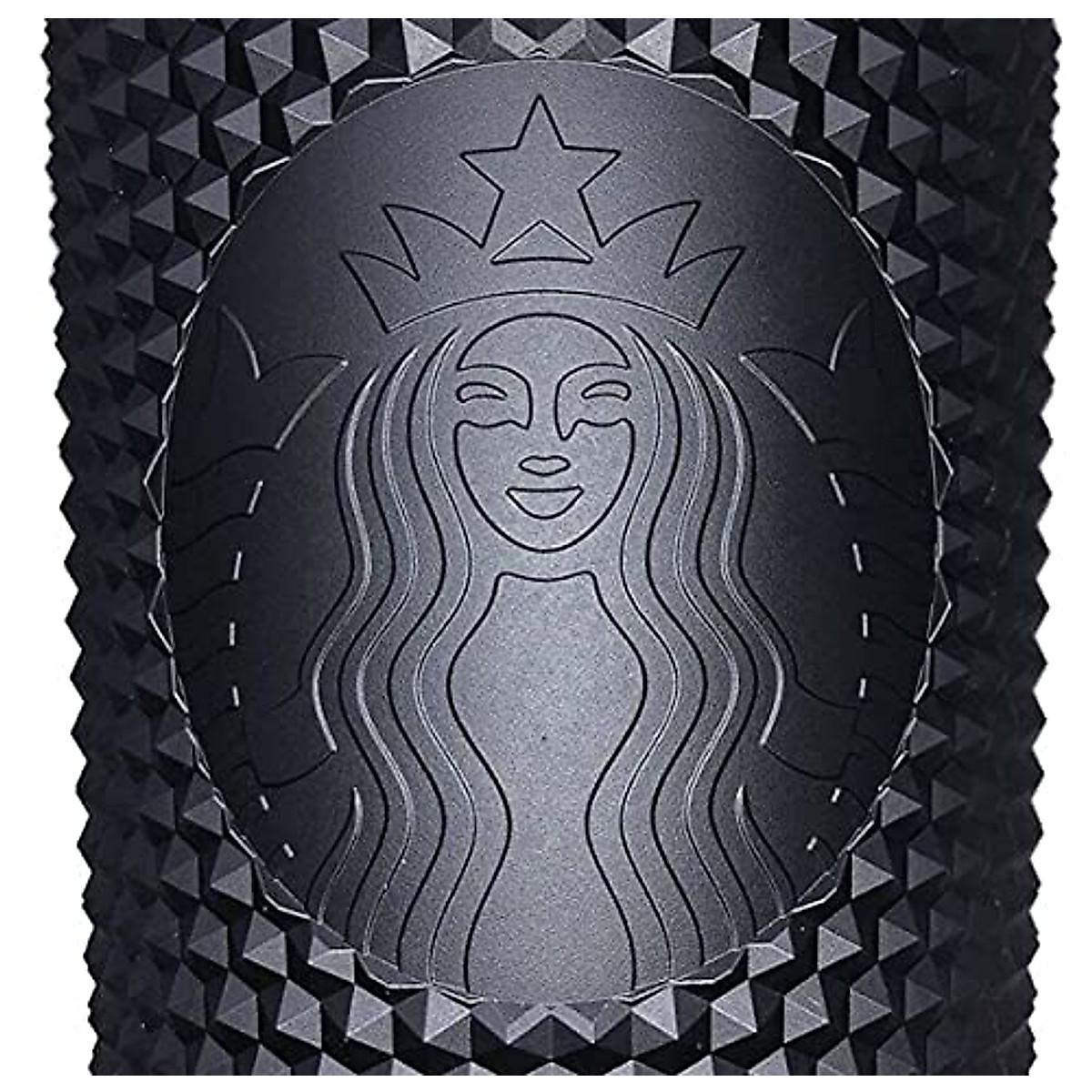 Starbucks Plastic 2021 Black Matte Studded Venti Tumbler, 24 oz