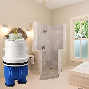 RP19804 Shower Cartridge Assembly Compatible with Delta Faucet 1300/1400 Series Tub and Shower Valves, Replacement Pressure Balance Cartridge For Delta Select Monitor Valves (1993-2007)