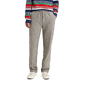 Levi's Men's Chino EZ Pants, (New) Cosy Dark Grey Herringbone, XX-Large