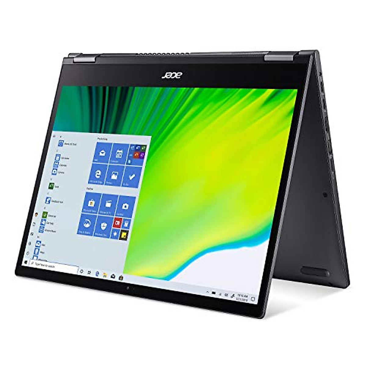 Acer Spin 5 Convertible Laptop, 13.5" 2K 2256 x 1504 IPS Touch, 10th Gen Intel Core i7-1065G7, 16GB LPDDR4X, 512GB NVMe SSD, Wi-Fi 6, Backlit KB, FPR, Rechargeable Active Stylus, SP513-54N-74V2
