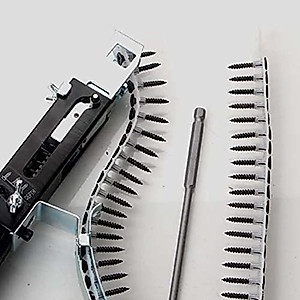 MYCENSE Automatic Chain Stapler Power Drill Attachment for Ceiling Wood Board Wall Gypsum Board Carpentry Tools