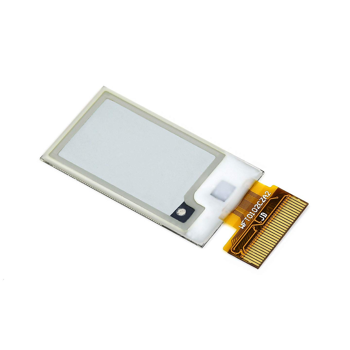 waveshare 1.02inch E-Ink Raw Display Compatible with Raspberry Pi 4B/3B+/3B/2B/B+/A+/Zero/Zero W/WH/Zero 2W Series Boards 128×80 Resolution with SPI Interface Without PCB Supports Partial Refresh