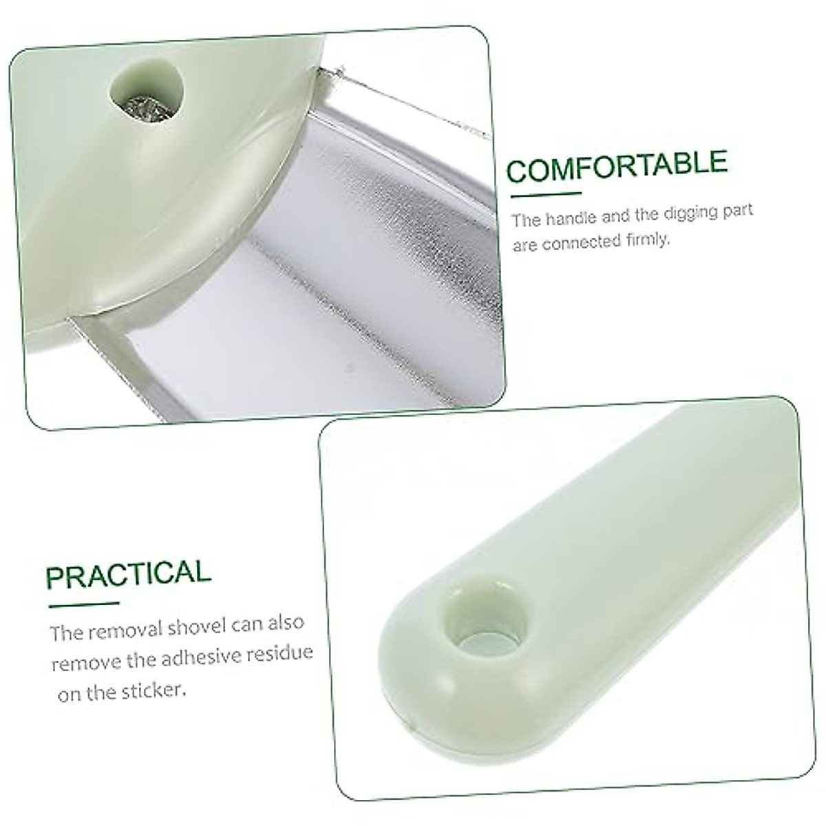 Yardwe 15 pcs Refrigerator Frost Removal Shovel Refrigerator for car Squeegee for car Window Cleaning Tools car Scrapper ice Crusher ice Removal Tool Ice Shovel Handheld Defroster Wiper