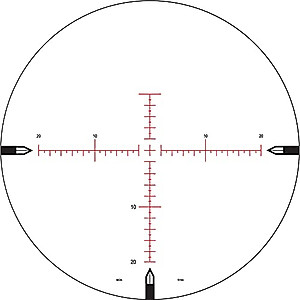 NIGHTFORCE NXS 5.5-22x56mm F2 30mm Tube Precise Black Hunting Gun Scope - ZeroStop Second Focal Plane Long-Range Shooting Scope, Moar - 20 MOA Reticle (C434)