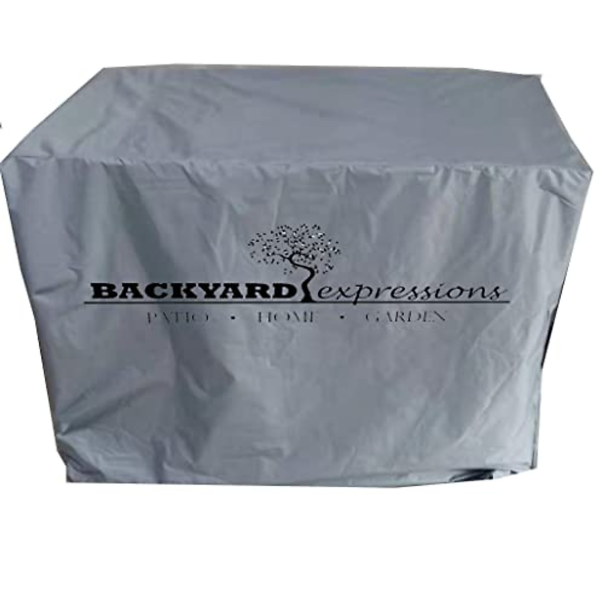 BACKYARD EXPRESSIONS PATIO · HOME · GARDEN 912399 Outdoor Patio Cover-600D Oxford Cloth- Grey- Works with 45 or 57 Quart Coolers-Backyard Expressions