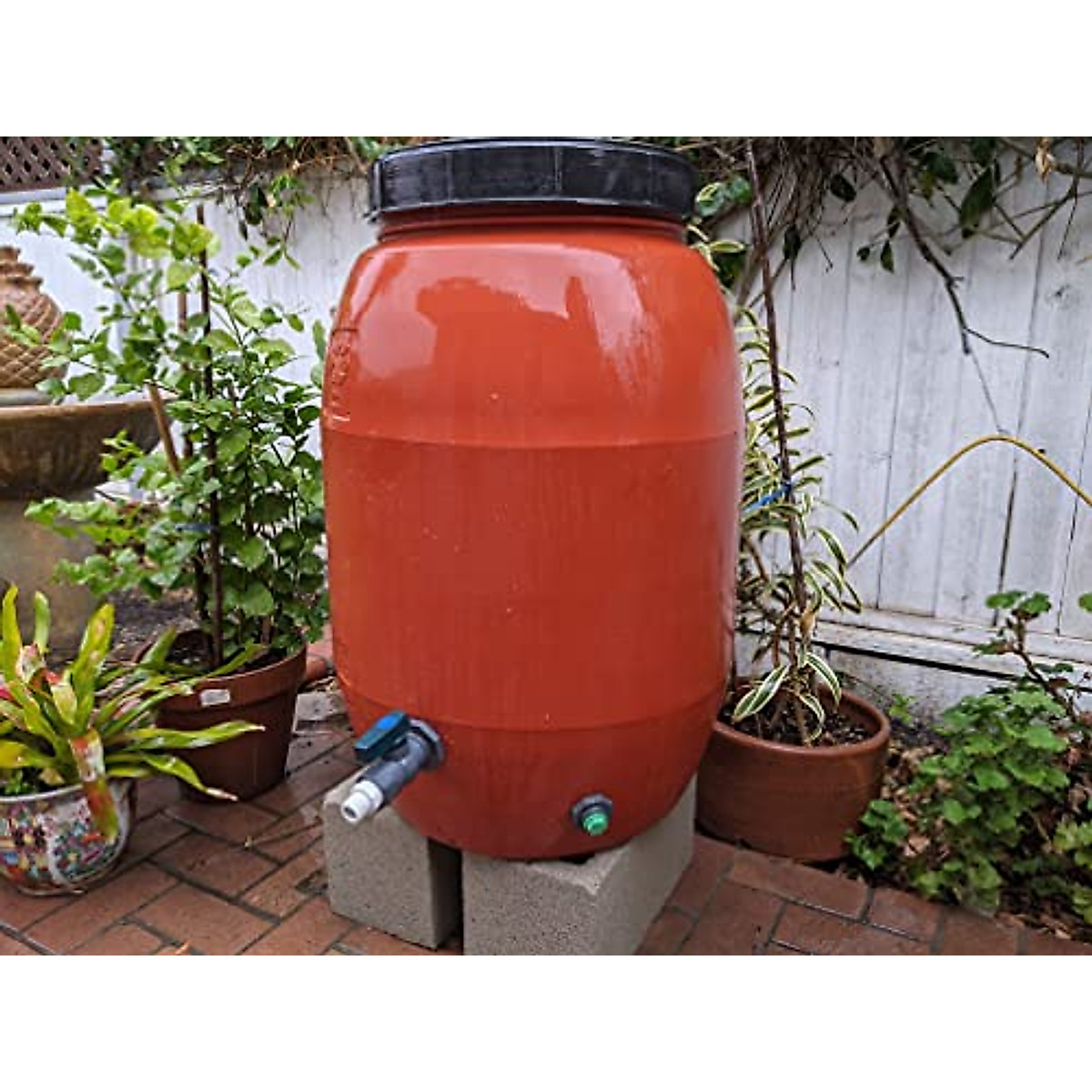 Van Enterprises 3/4" Drain Valve Plug Kit for Rain Barrels, Tuff Stuff, Rubbermaid Water Tanks, Behrens Steel Tanks, Tubs, Pools