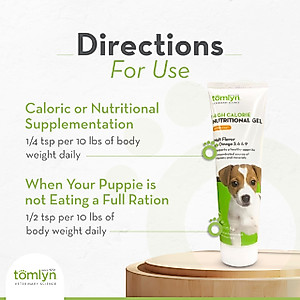 Tomlyn High Calorie Nutritional Gel for Puppies, (Nutri-Cal) 4.25 oz