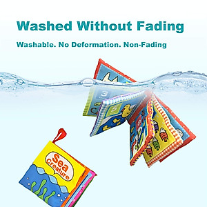 Soft Cloth Books for Baby, Toddler and Infant - Let's Learn Together, Educational Toy for Boy & Girl, Shower Gift for Baby, Pack of 6
