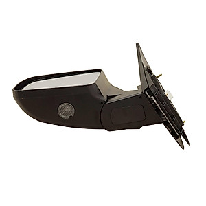 Kool Vue Mirror Compatible with 2007-2013 Toyota Tundra and 2008-2013 Sequoia Driver Side With Heated, Power Folding, In-glass Signal Light, Puddle Light