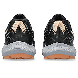 ASICS Women's Gel-Sonoma 7 Running Shoes, 10, Black/Apricot Crush