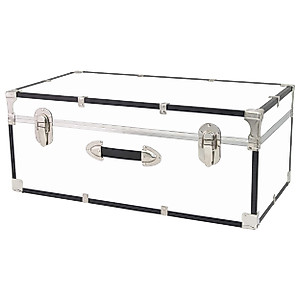 Seward Trunk` 30" Storage Trunk (White)