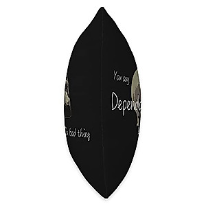 DependaDependaDependapotamus Hippo Pride Dependapotamus Love Yourself Dependa Throw Pillow, 18x18, Multicolor