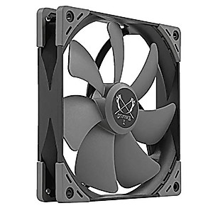 Scythe Kaze Flex 140mm Fan, PWM 300-1800RPM, Quiet Case/Radiator Fan, Single Pack