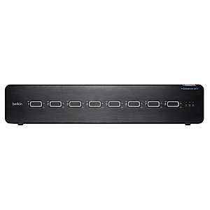 Belkin Universal 2nd Gen Secure KVM Switch, 8-Port Dual Head w/ CAC