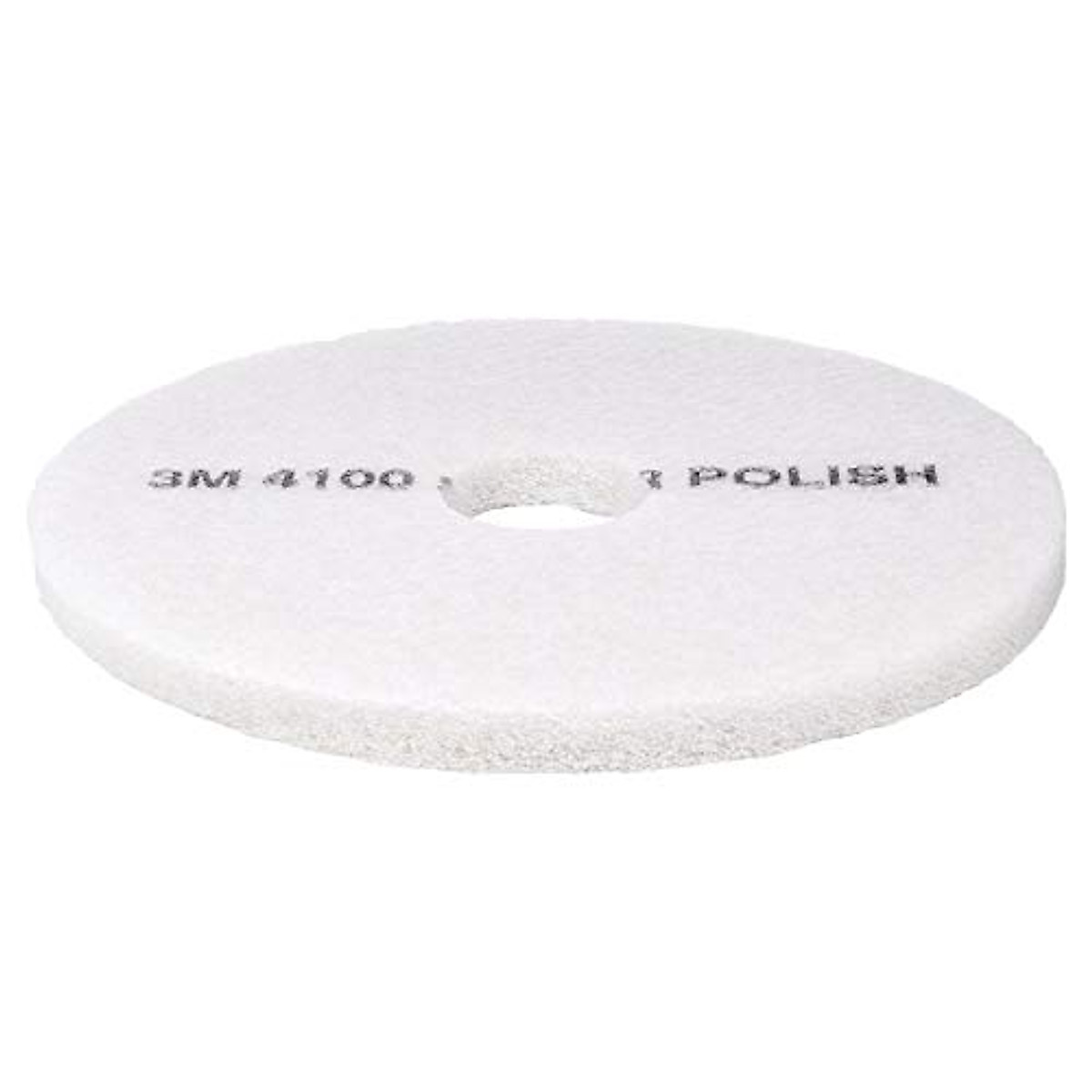 3M White Super Polish Pad 4100, 20 in (508 mm), 5 Pads/Case