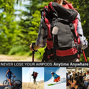 R-fun AirPods Pro Case Cover with Keychain, Full Protective Silicone Skin Accessories for Women Men Girl with Apple 2019 Latest AirPods Pro Case, Front LED Visible-Milk Tea