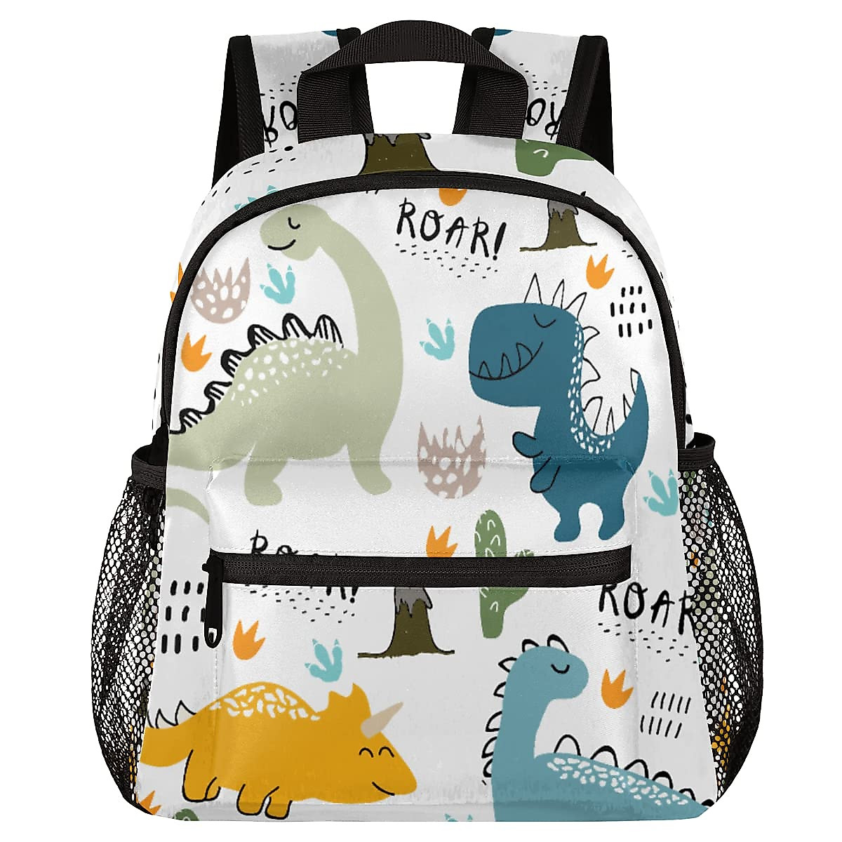 OSAM SPACE Cute Dinosaur Backpack for Boy Mini Backpack, Small Backpack 12 Inche for Kids,Toddler Backpack
