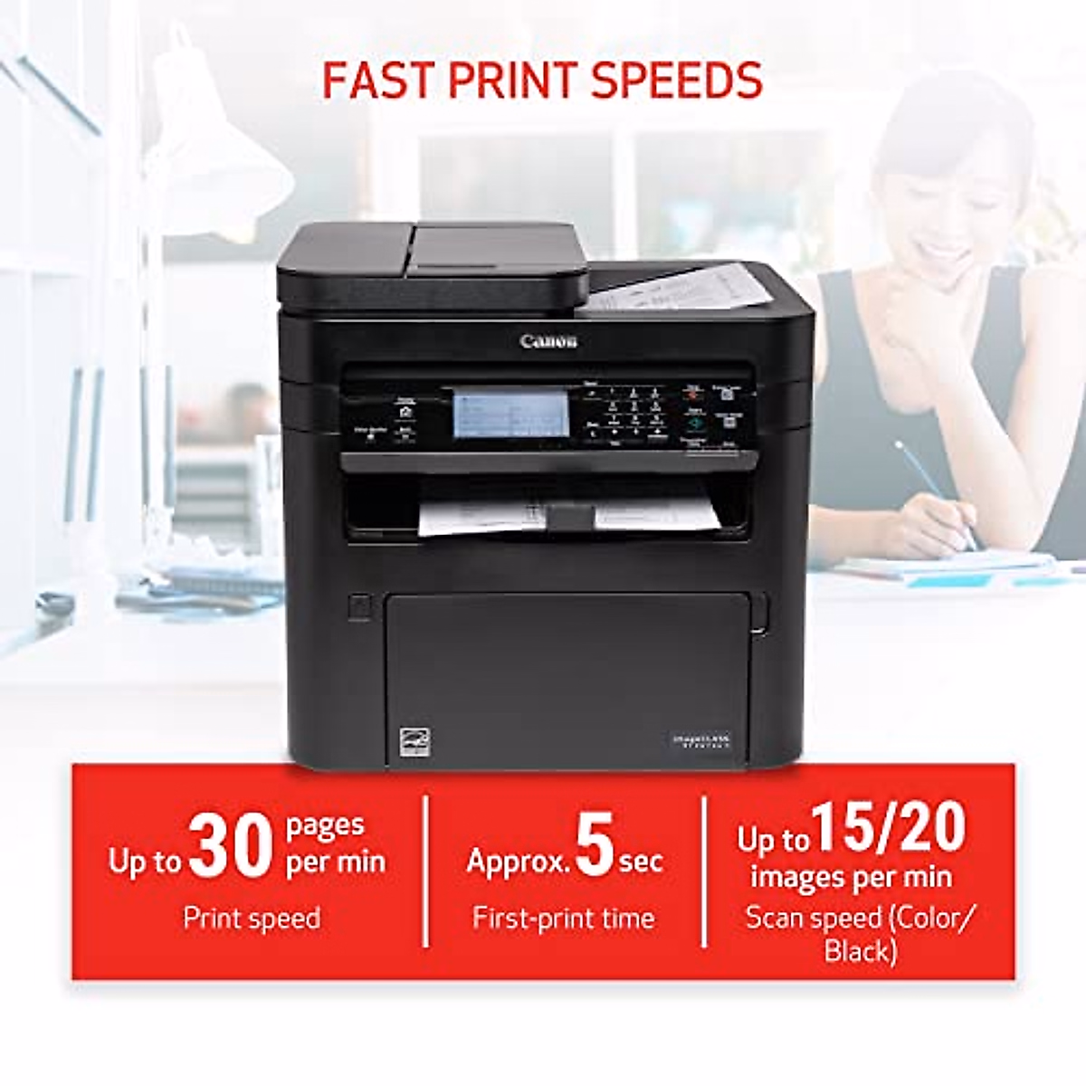 Canon imageCLASS MF267dw II - All in One, Wireless, Duplex Laser Printer
