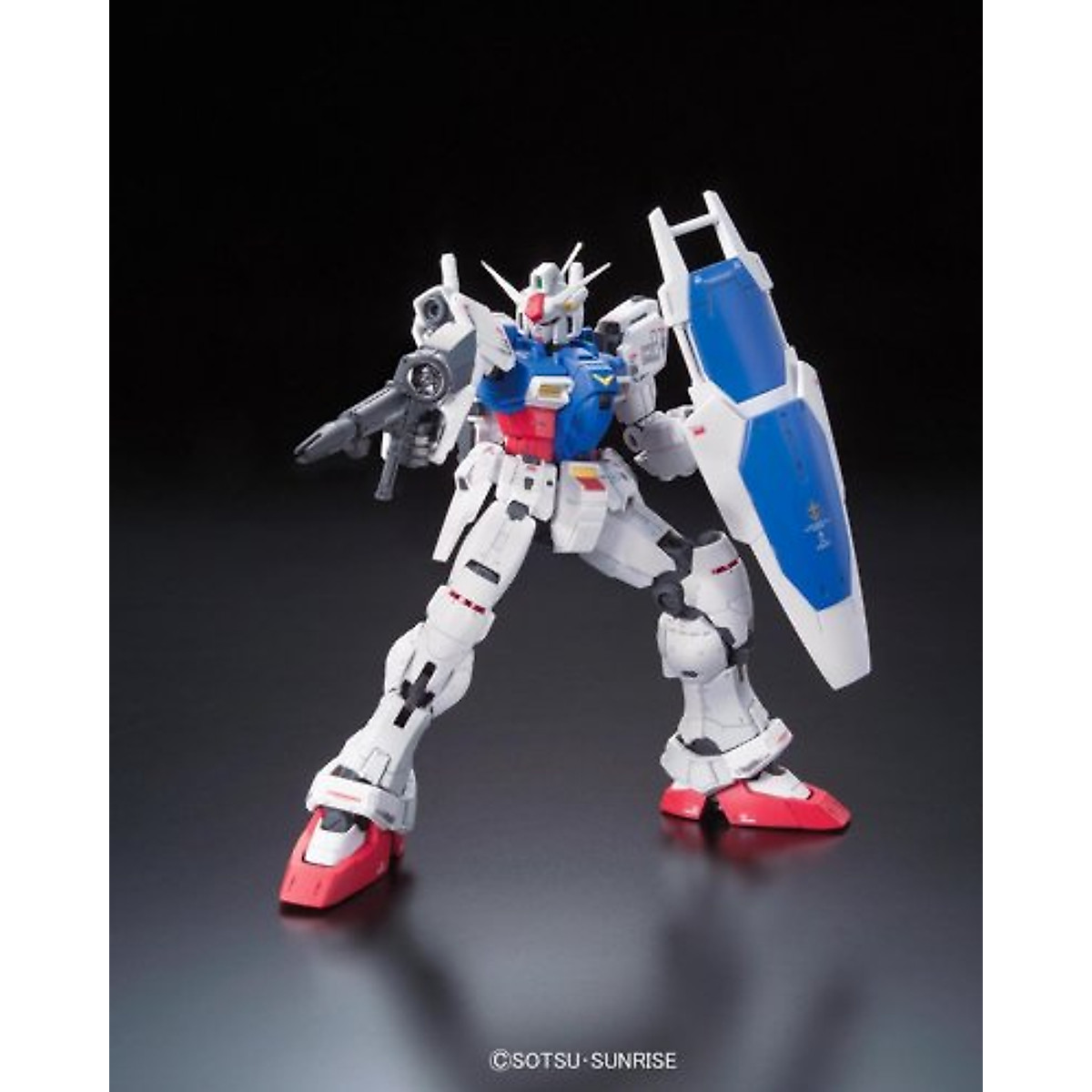 Bandai Hobby Real Grade #12 Gundam GP01 Zephyranthes Action Figure Model Kit, 1/144 Scale