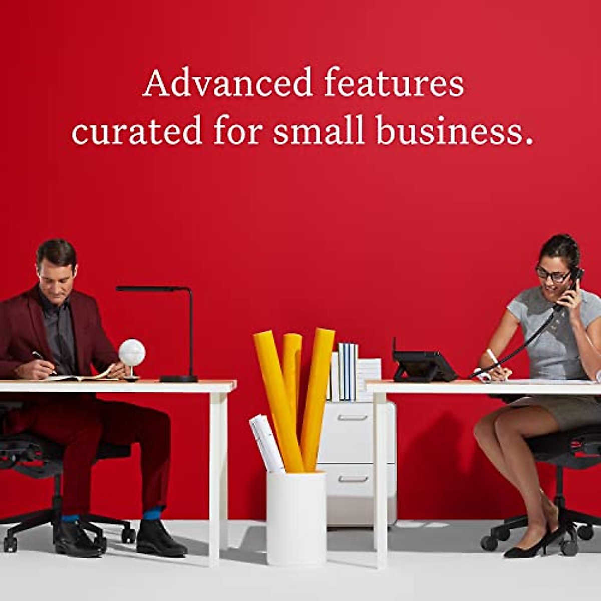 Ooma 2602W Wi-Fi IP Desk Phone. Works only with Ooma Office Cloud-Based VoIP Phone Service with Virtual Receptionist, Desktop and Mobile app, Videoconferencing. Subscription Required.