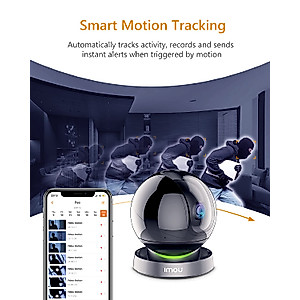 Home Security Camera 4MP Indoor Camera Pan/Tilt, Plug-in WiFi Camera (2.4G ONLY) Baby Monitor Dog Camera with Spotlight & Siren, Night Vision, 2-Way Audio, Human & Sound Detection, Motion Tracking