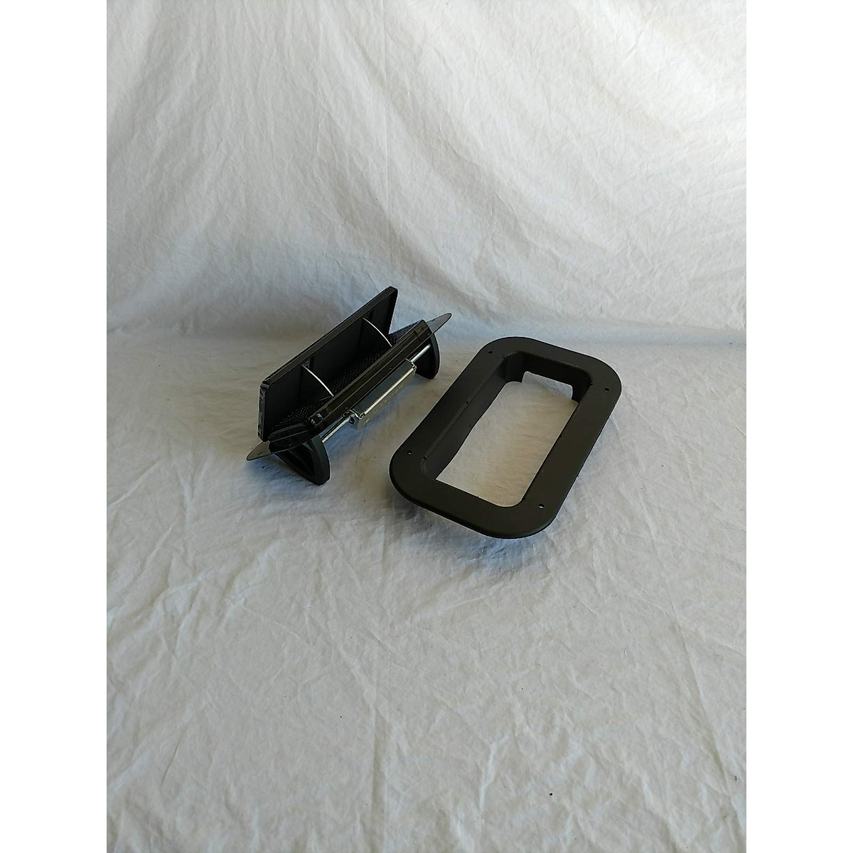 Kay Enterprises Trailer Roof Vent Black Aluminum Low Profile Popup Air Flow Trim Ring and Gasket