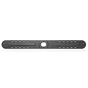 WALI Wall Mount for Sonos Playbar Sound Bar Easy to Install Speaker Wall Mount Kit, Hold 33 lbs Weight Capacity (SON001), Black
