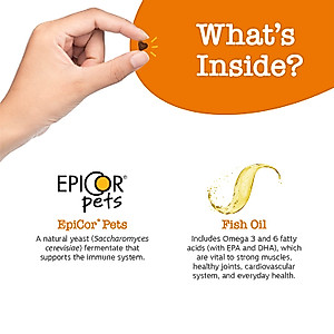 Zesty Paws Probiotics for Dogs - Digestive Enzymes for Gut Flora + Training Treats for Dogs & Puppies - Hip, Joint & Muscle Health