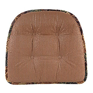 Klear Vu Polyester Cabernet Gripper Non-Slip Chair Cushions, 15" x 16", 4 Count (Pack of 1), Multicolor