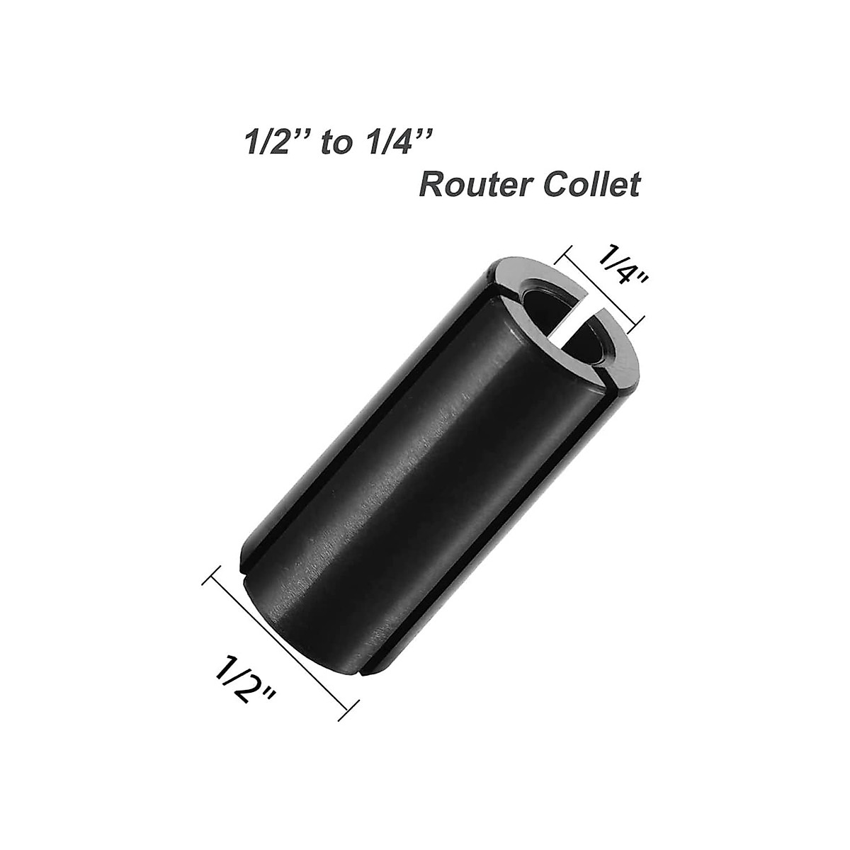 Helovmine 1/4 Inch Shank Round Nose Cove Core Box Router Bit Set Solid Carbide Double Flute Round Nose Router Bit 1/4" 5/16" 3/8" 1/2" 5/8" 3/4" 7/8" 1" Cutting Diameter Woodworking CNC Tools
