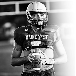 WILSON Sporting Goods GST Game Football - Official Size, (WTF1003B)