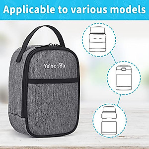 Mini Thermal Bag, Snack Bag, Insulated Lunch Bag, Lunch Cooler Bags, Exact Designed for Insulated Food Jar below 27oz, Lunch Tote Bag for Child,Men,Women …