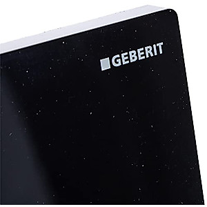Geberit G115770DW5 Sigma 01 Dual Flush 1.6 / .8 GPF Actuator Plate Jet Black