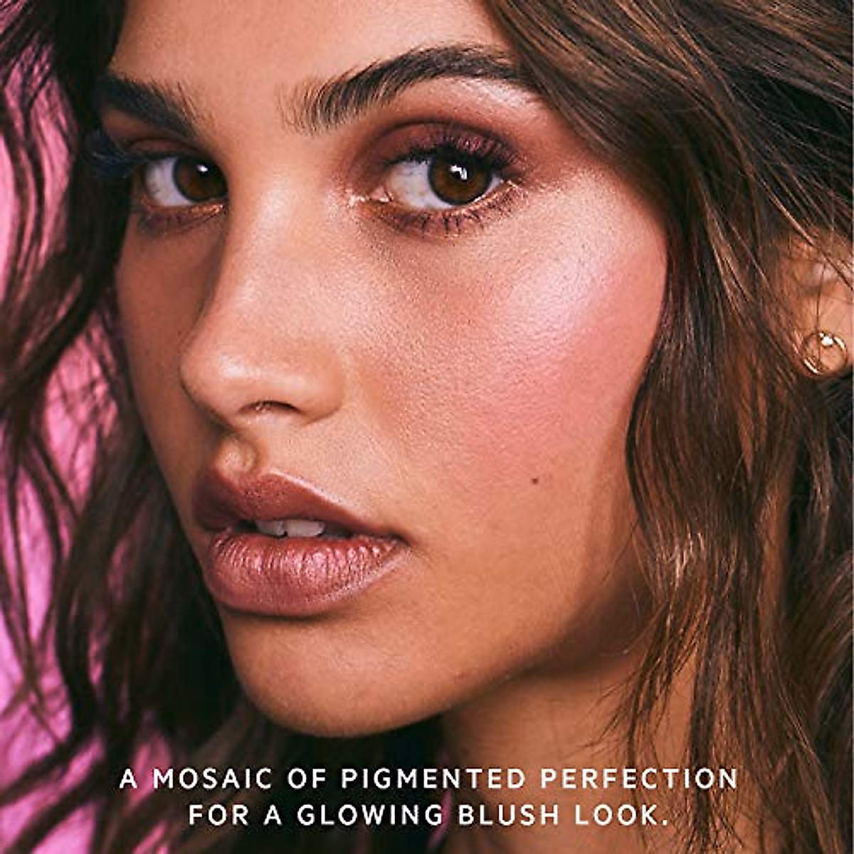 FLOWER Beauty Pyramids Highlighter + Blush Cheek Color - All-In-One Blush + Highlighter Makeup - Radiant Glow + Pigmented Blush - Cruelty-Free + Vegan (Rose Glow)