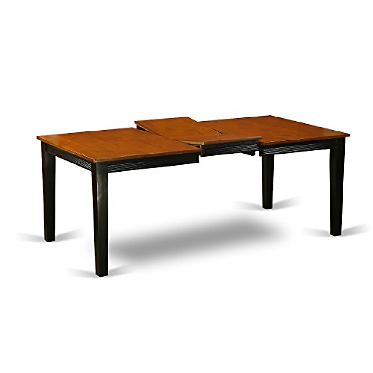 EAST WEST FURNITURE 9 PC Dining room set-Dining Table with 8 Wooden Dining Chairs