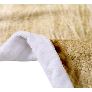 Zevrez Golden Retriever Blanket, Cute Golden Retriever Gifts Kids Throw Blanket with Dog on It Soft Flannel Blanket Gift for Golden Retriever Lovers Boys Girls Sofa Bed 48"x60"