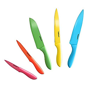 Cuisinart Advantage 10Pc Ceramic- Coated Knife Set