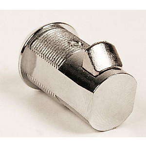 FJM Security 2537B-KA Keyed Alike Slam Lock with Chrome Finish, Keyed Alike