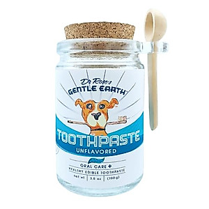 Dr Rose’s Gentle Earth Toothpaste for Pets | All Natural | Oganic | Veterinarian Formulated | Removes Tartar and improves Gum Health - 5oz Unflavored