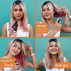 Vicious Curl Curlicure Therapy Mist – Leave in Conditioner Spray/Hair Moisturizer for Curly Hair – Anti Frizz Spray – Treatment Hair Spray (4 oz)