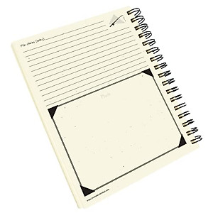 Write it Down Journals Unlimited Series Guided Journal, Fishing, Fisherman's Journal, with a Kraft Hard Cover, Made of Recycled Materials, 7.5"x 9"