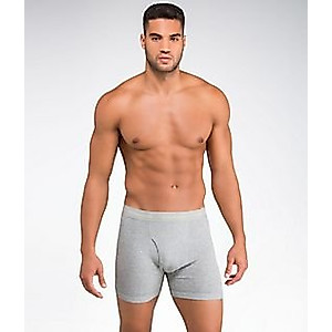 Calvin Klein Men's Cotton Classic Multipack Boxer Briefs, White/Black/Grey, Small