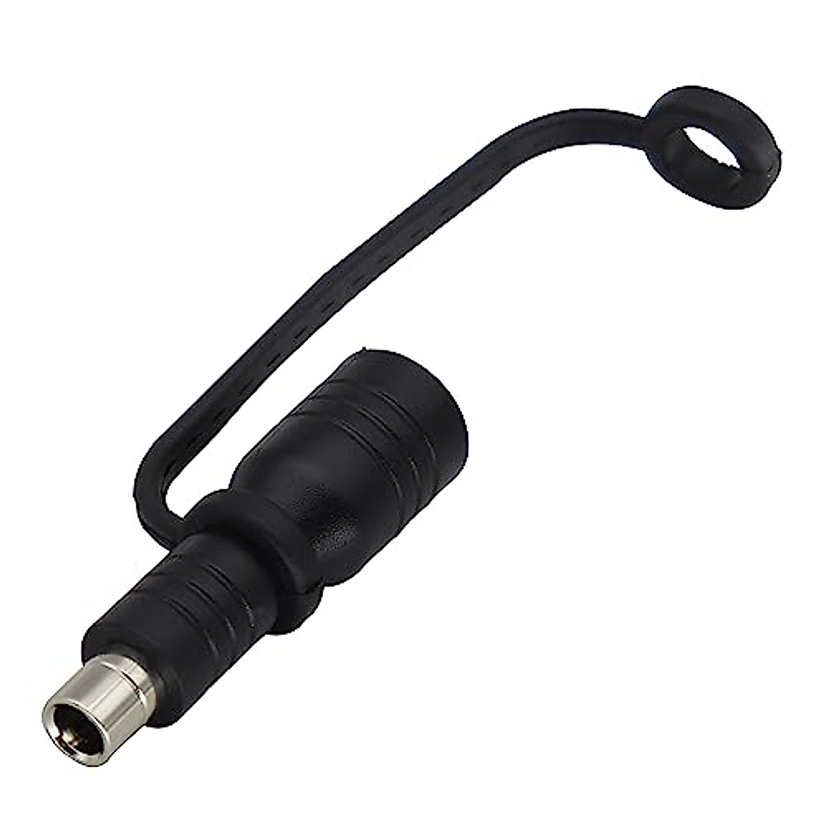 HCFeng DC 8020 Male to DC 7909 Female Adapter DC 8mm x 2mm to DC 7.9mm x 0.9mm DC8mm Connector with Silicone Clasp for Solar Panel RV Portable Power Station Ex-plo-RER 1500/2000[1pack+Clasp]