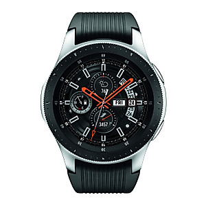 Samsung Galaxy Watch (46mm) Silver (Bluetooth), SM-R800 International Version (Renewed)