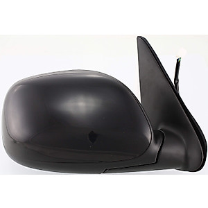 Kool-Vue Mirror Set Compatible with 2004-2006 Toyota Tundra, Double Cab Driver and Passenger Side, Paintable, Power Glass