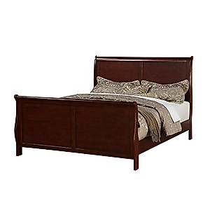 poundex E.King Bed, Brown