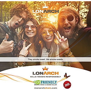 Lonarch Weed & Grass Killer (1 Gallon Concentrate) Eco-Friendly Solution - Safe for Pets, People, and Wildlife…