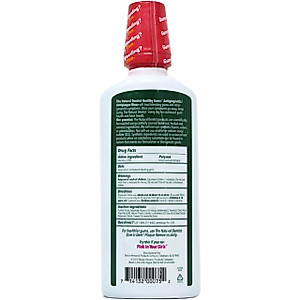 The Natural Dentist Healthy Gums Mouth Wash, Peppermint Twist Flavor, 16.9 Ounce Bottle